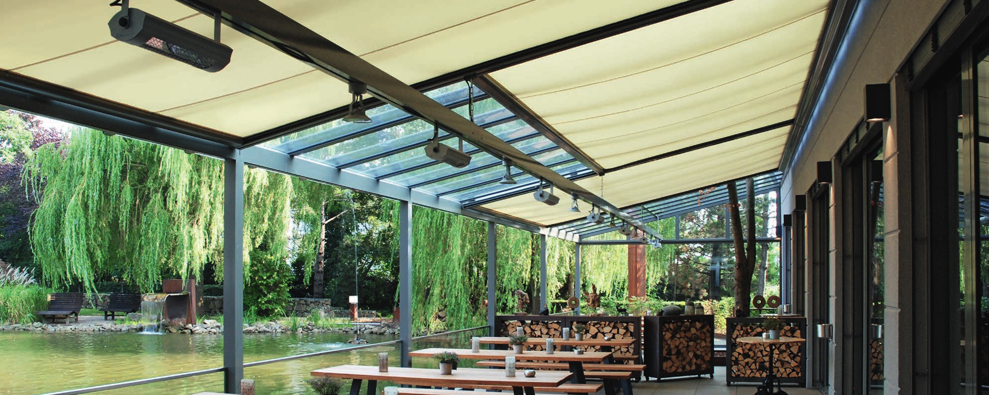 Terraces - Made to measure - Castle Blinds and Awnings