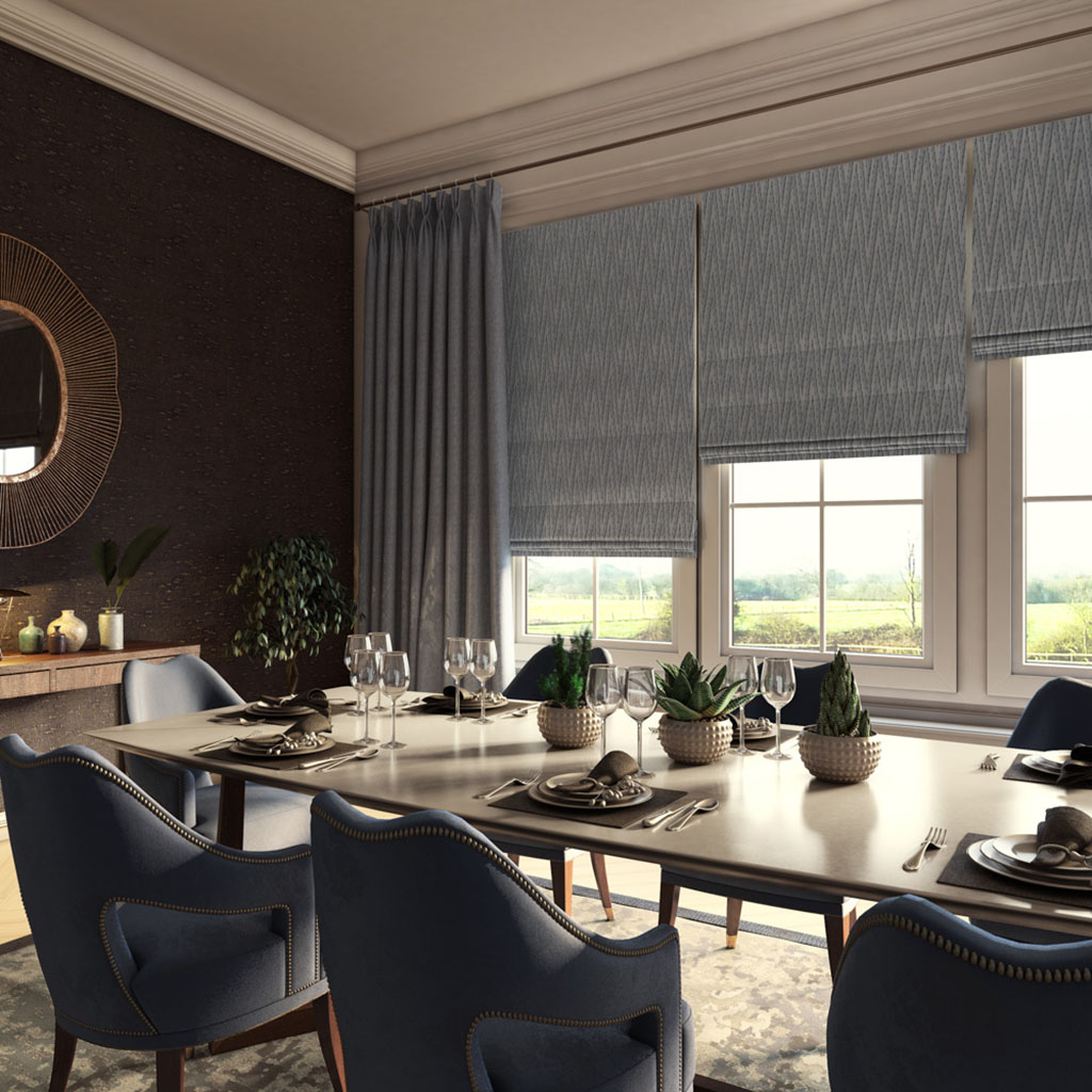 Roman blinds - Made to measure - Castle Blinds and Awnings